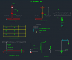 File CAD + Word Thuyết Minh, Biện pháp thi công PCCC ( Phòng cháy chữa ...